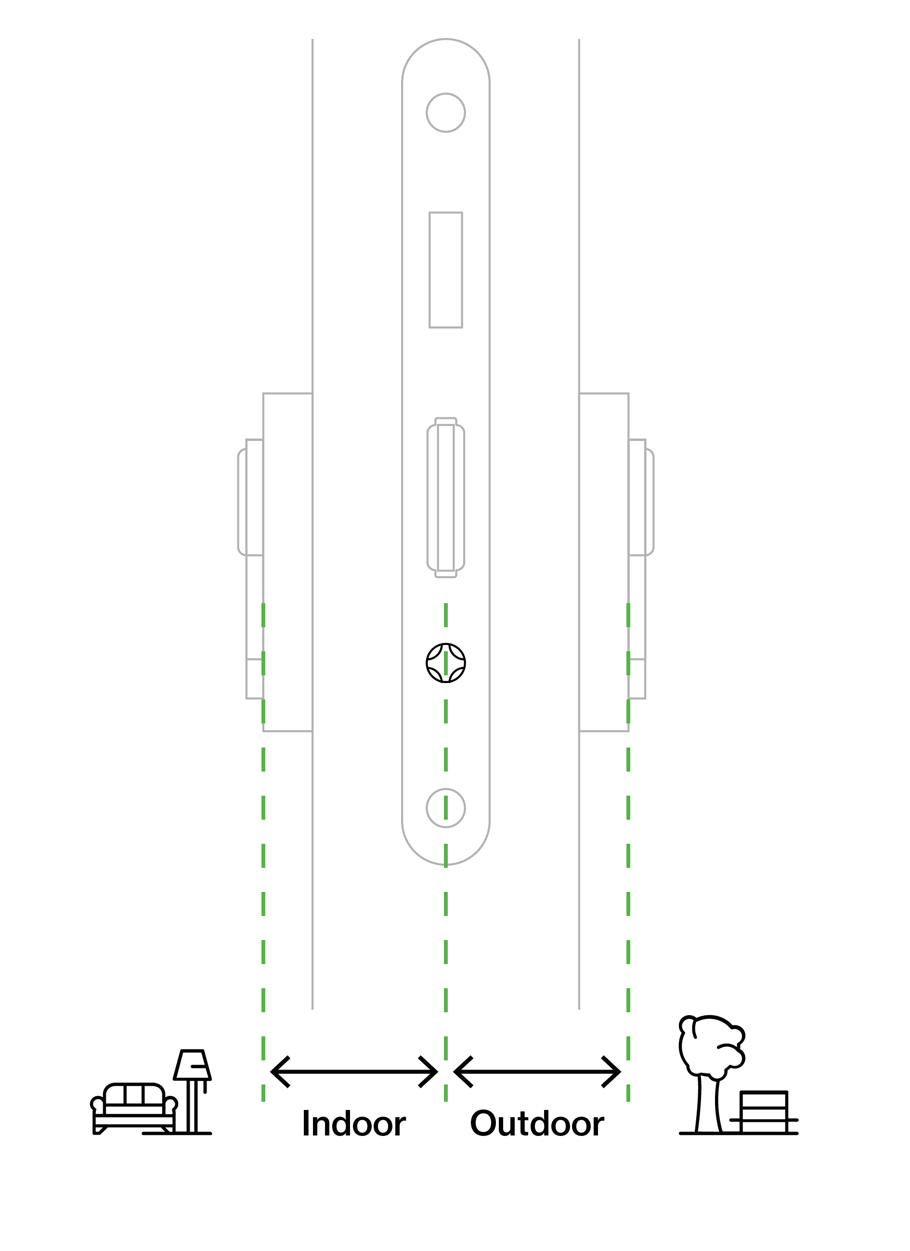 Get the perfect fit: How to measure your door for the Bold Smart Lock?